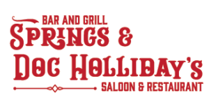 Menus - Springs Bar & Doc Holliday's